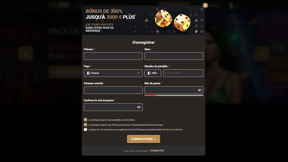 Megawin Casino ᐈ Test et bonus 3 000€ + 100 Free Spins